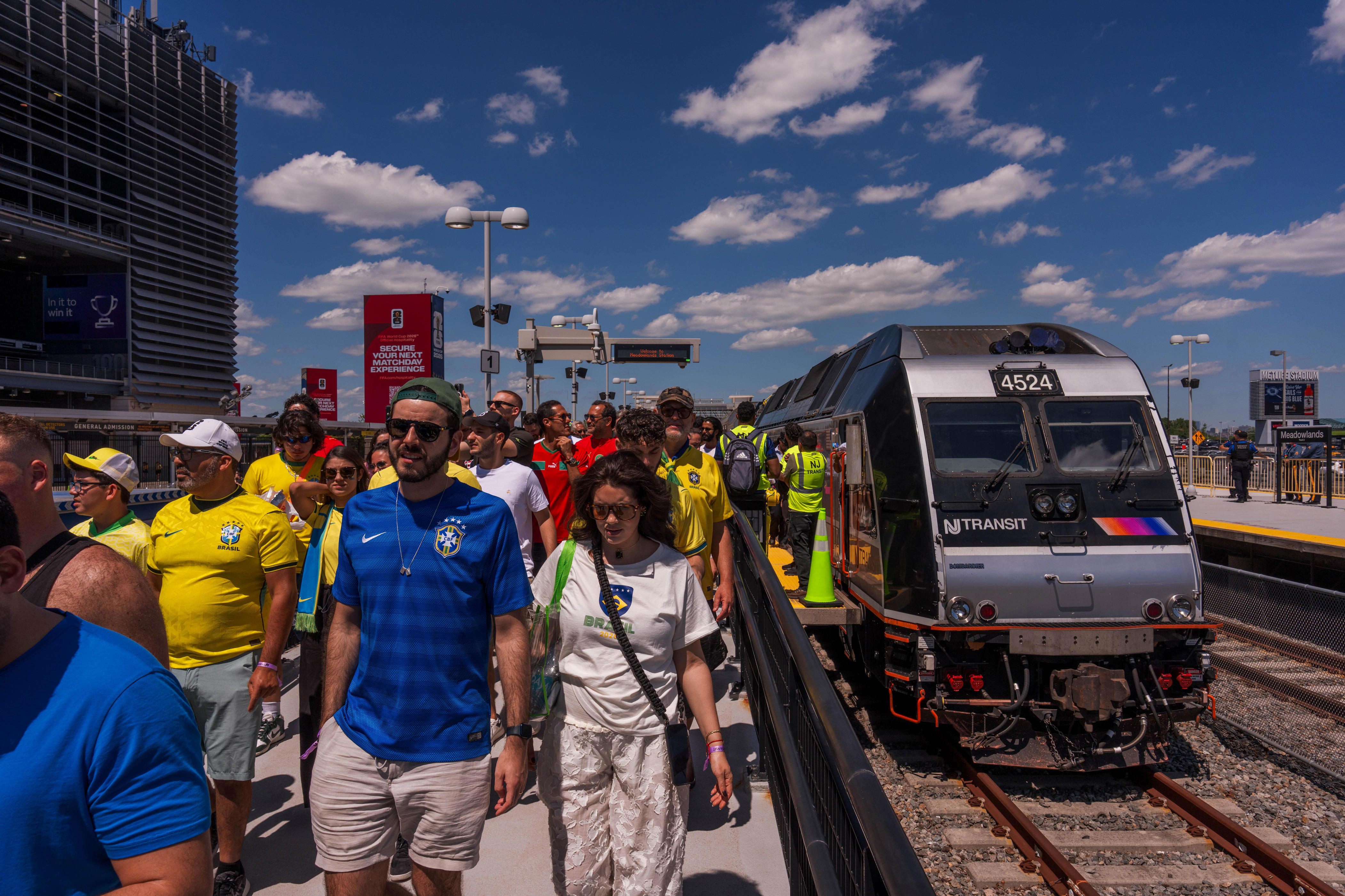 NJ Transit officials praise World Cup's first weekend