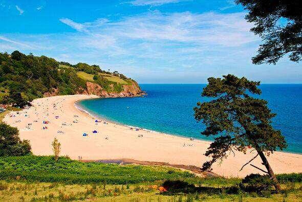 UK's 'most beautiful' town with beaches that look just like a Greek island