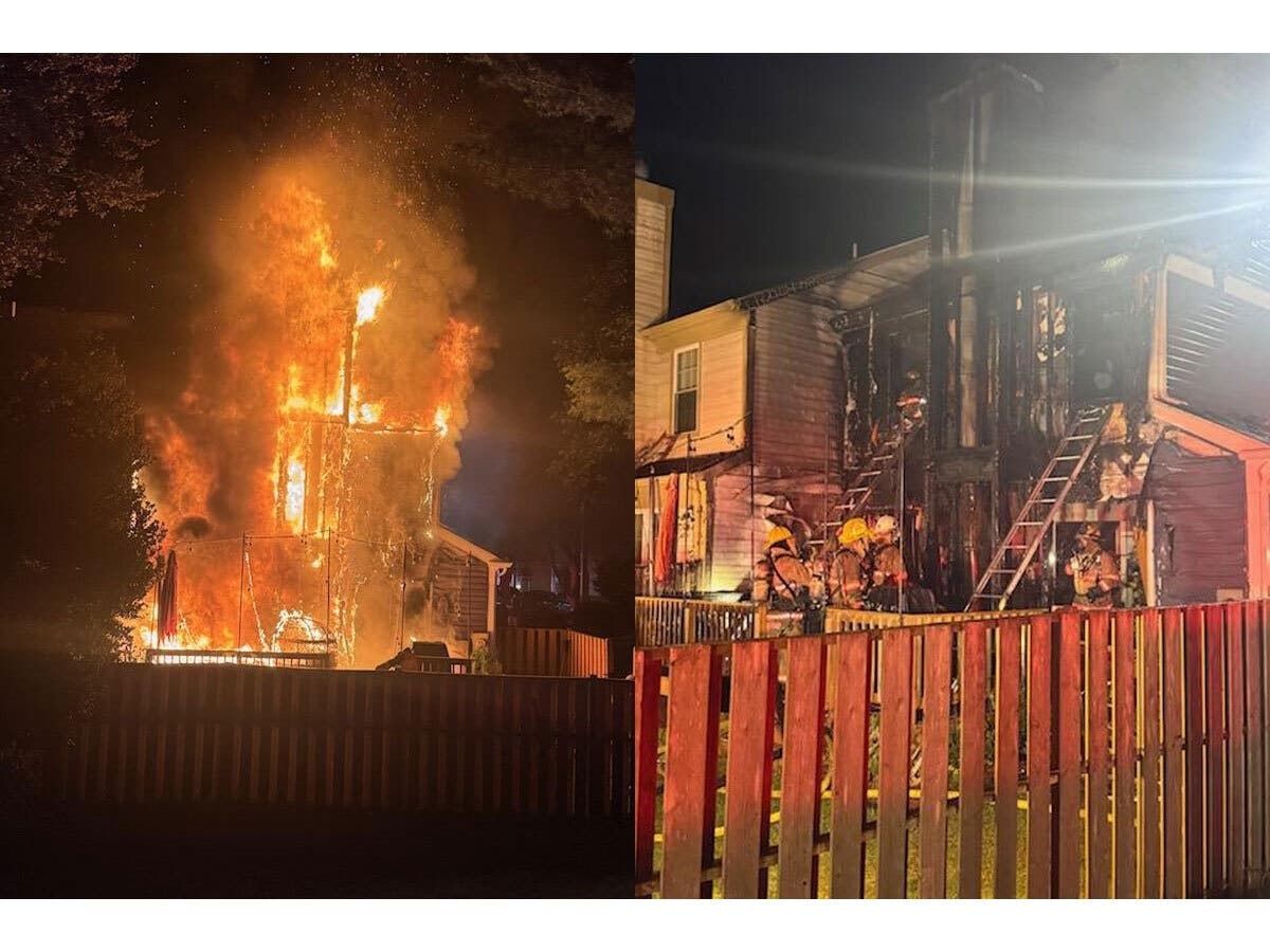 2 displaced after house fire causes $300K in damages: MCFRS