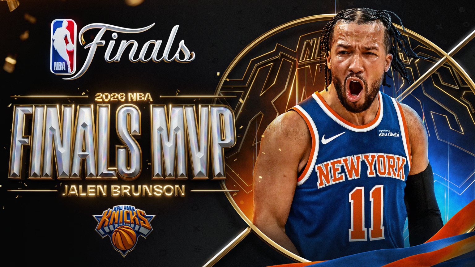 Jalen Brunson wins Bill Russell trophy as 2026 NBA Finals MVP