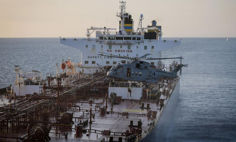 Captain of Russian shadow fleet captured by marines has been charged ...