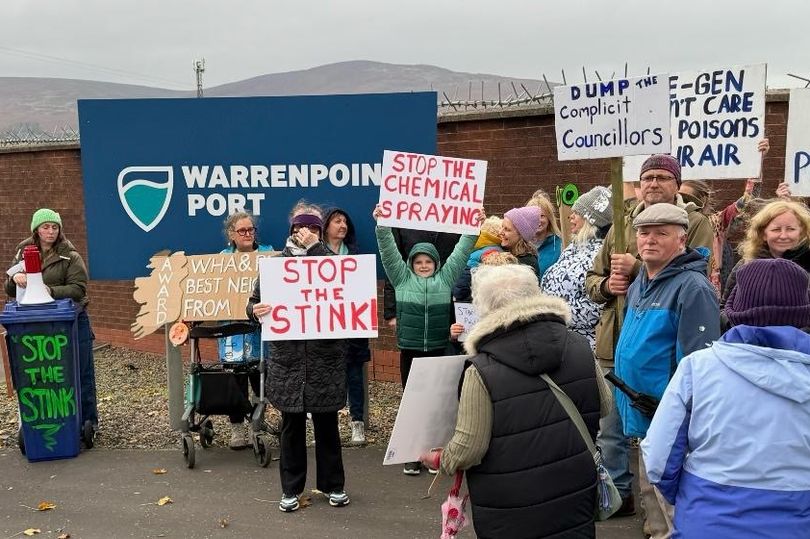 Co Down bad odour campaigners call out council chairperson's absence ...