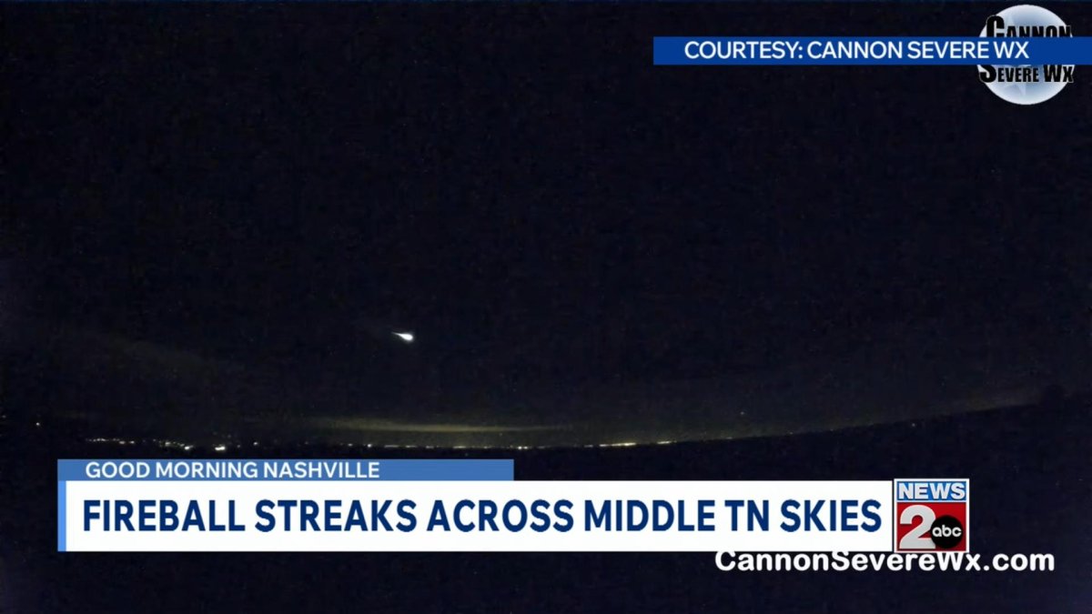 Watch: Fireball lights the night sky over 15 US states