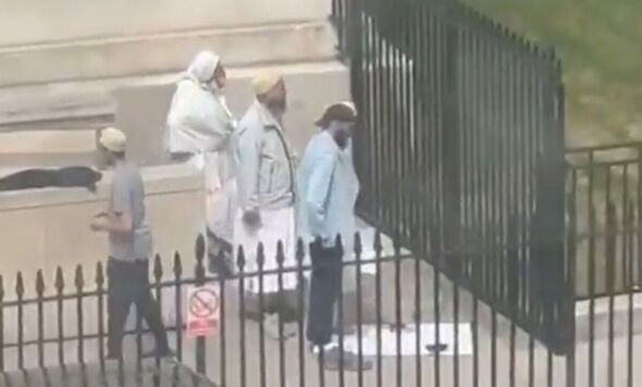Tory MP left furious as Muslims pray outside MoD: 'It's domination!'