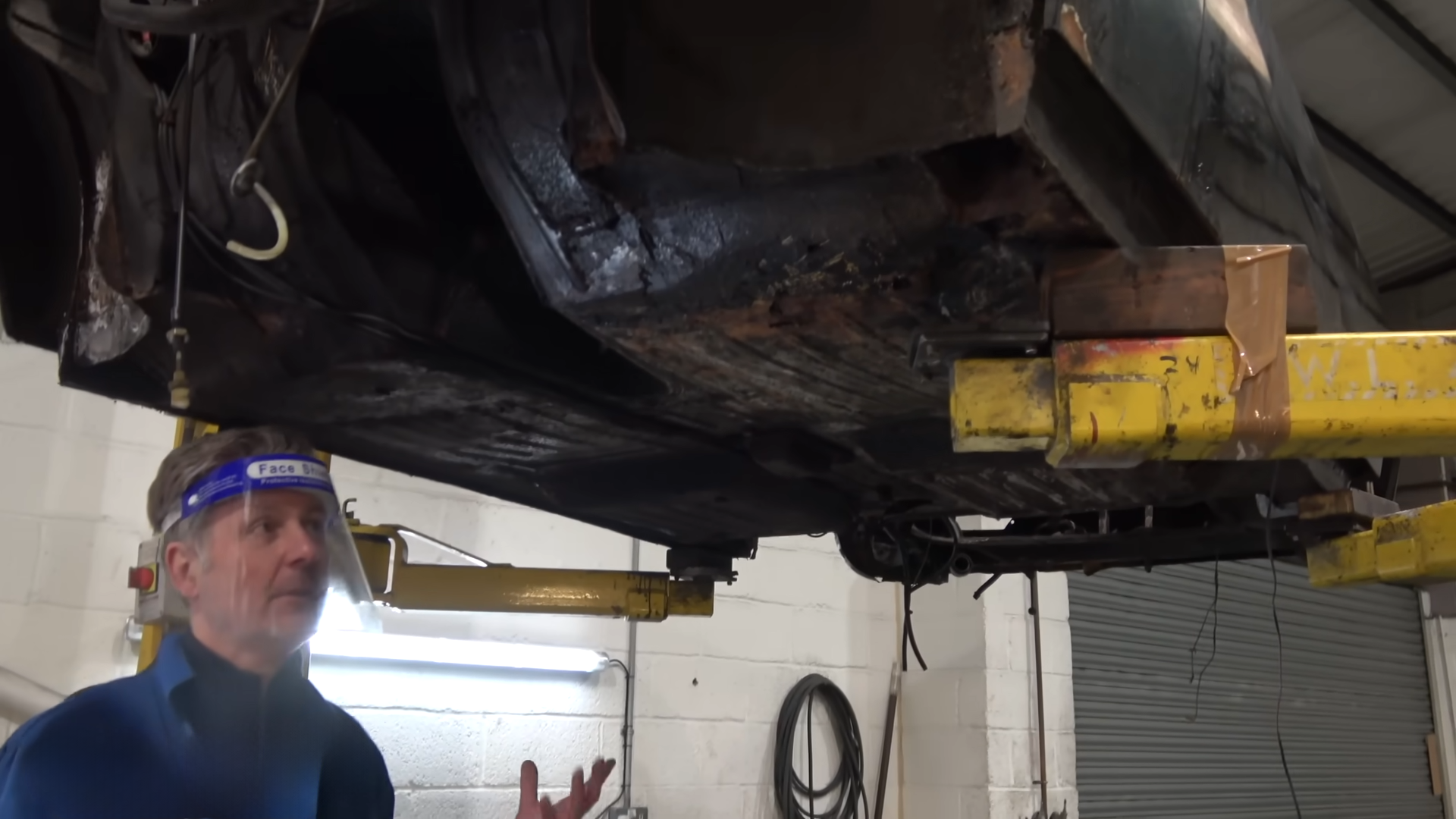 Stripping the bodywork uncovers a disaster