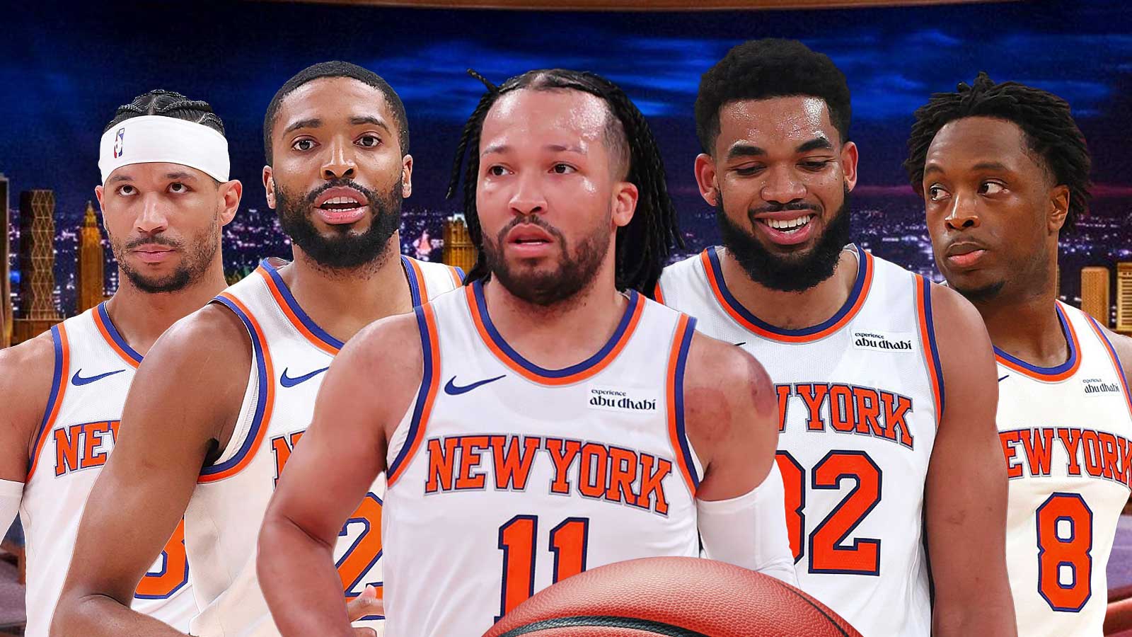 Knicks staging Tonight Show takeover after championship win