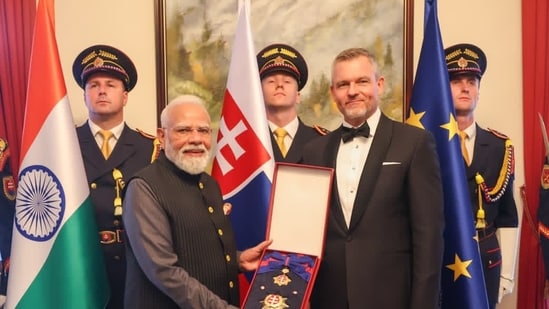 PM Modi conferred Slovakia's highest honour, receives 33rd ...