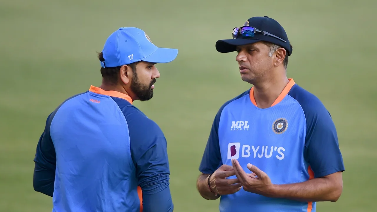 Rohit Sharma one match away from overtaking Rahul Dravid in elite list ...