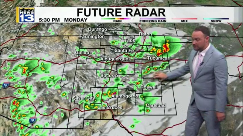 Hotter and drier conditions move in behind wet start to the week
