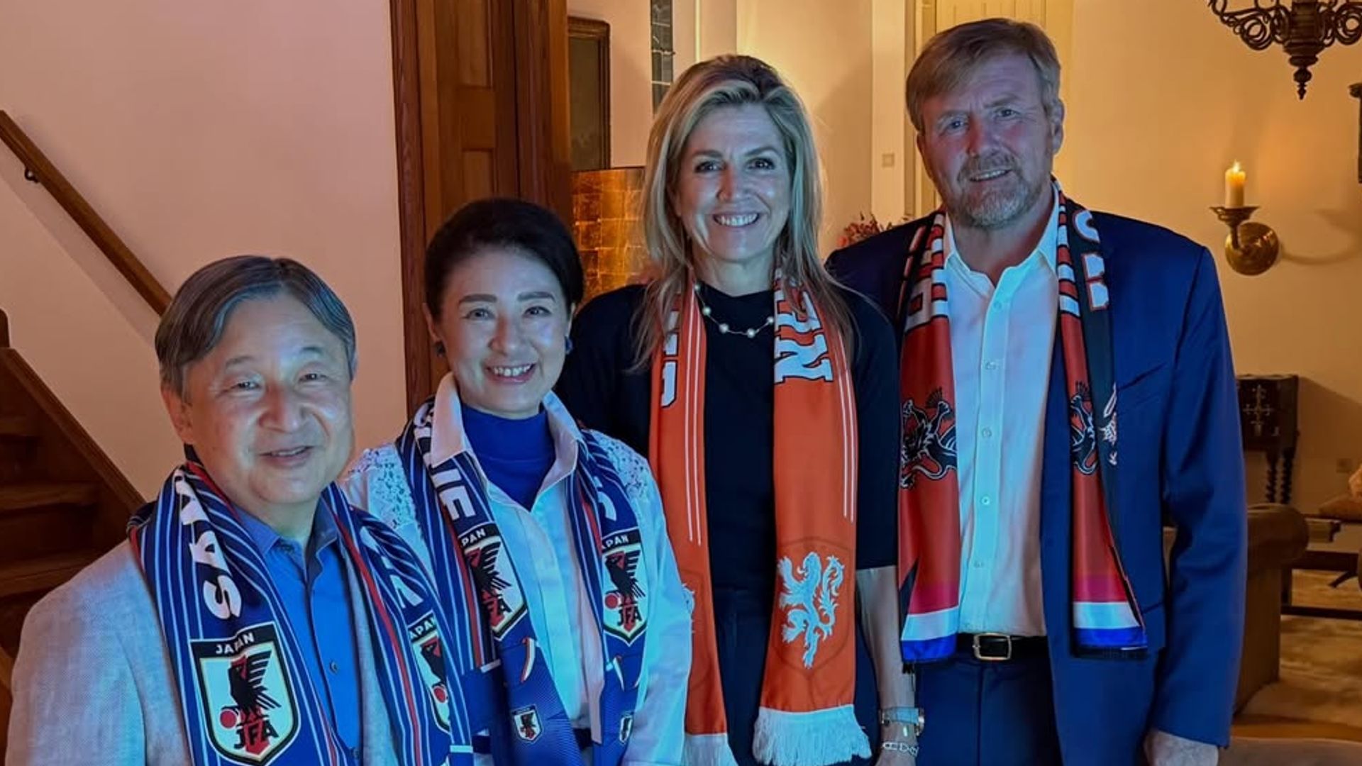 Queen Máxima and King Willem-Alexander watched World Cup match with ...