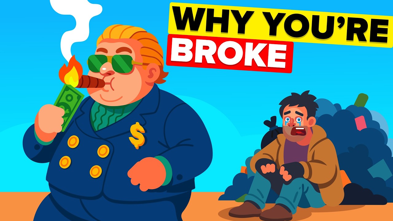 The game is rigged. You will never be rich.