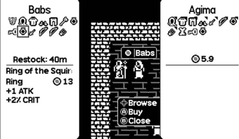 PointlessQuest puts a full MMO on Playdate's 2.7-inch screen