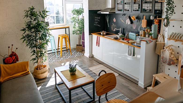 Why you should try an open layout for your small kitchen