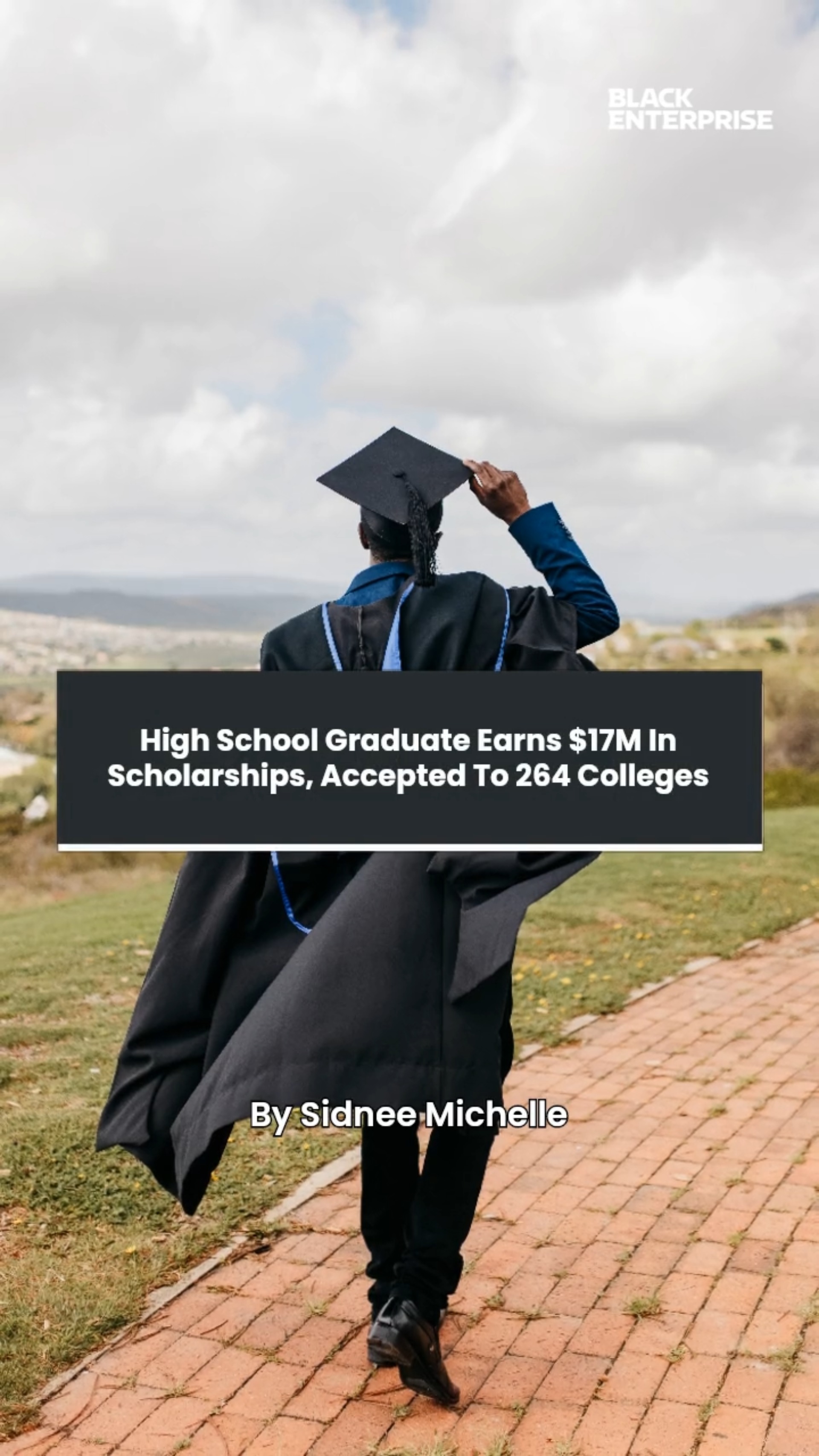 High school graduate earns $17M in scholarships, accepted to 264 colleges