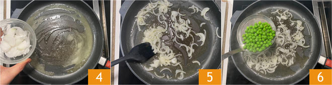 Pasta panna e piselli