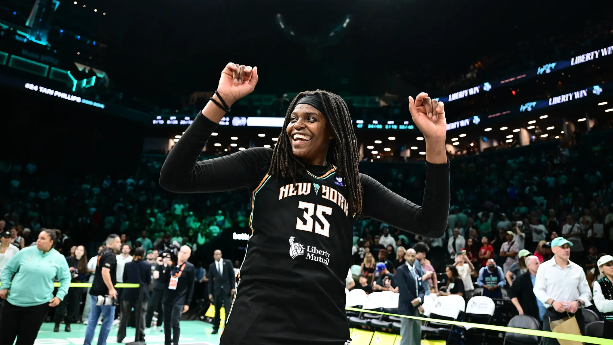 WNBA : Le Liberty décroche sa place en finale de la Commissioner's Cup
