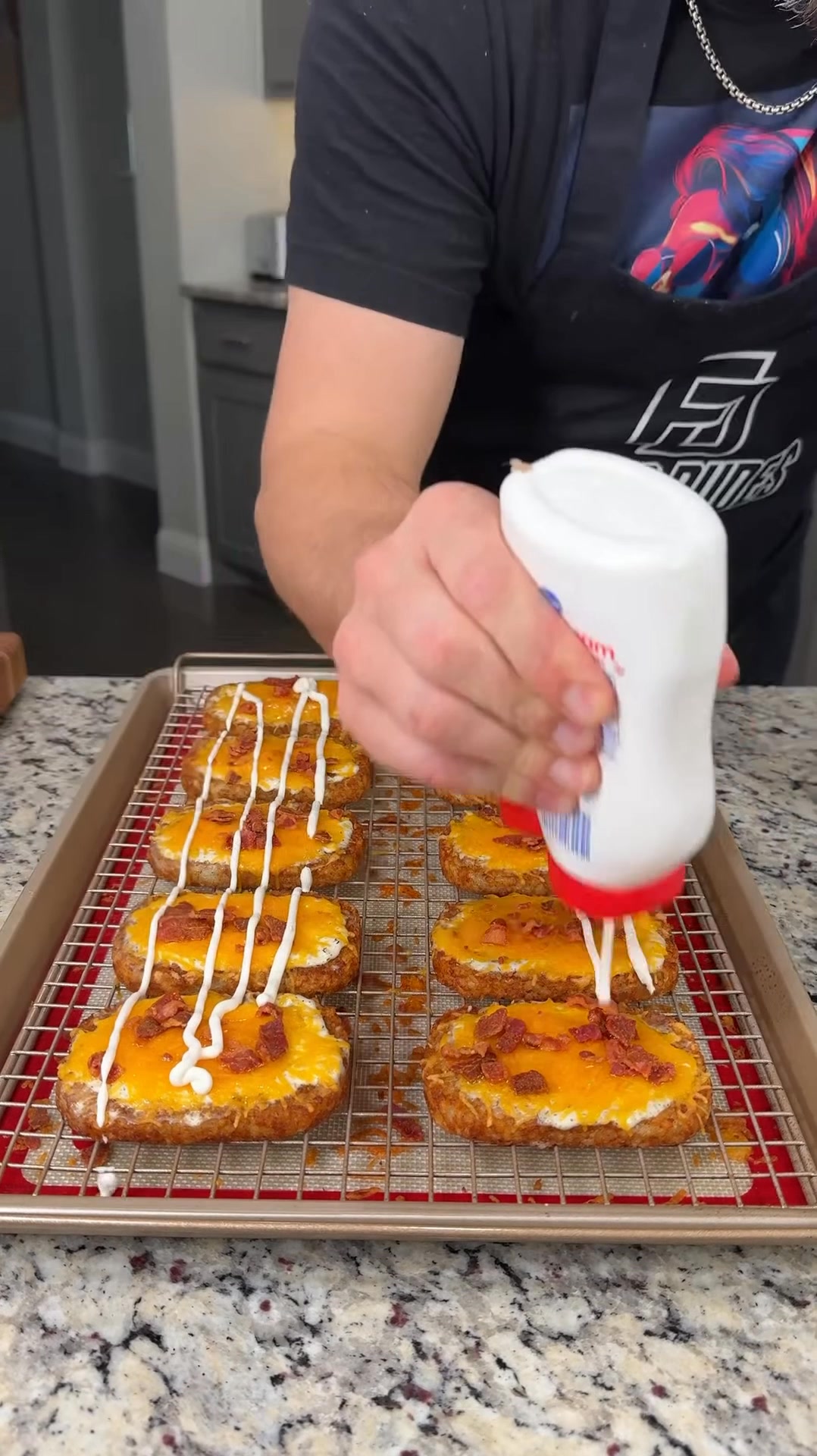 Loaded hashbrowns