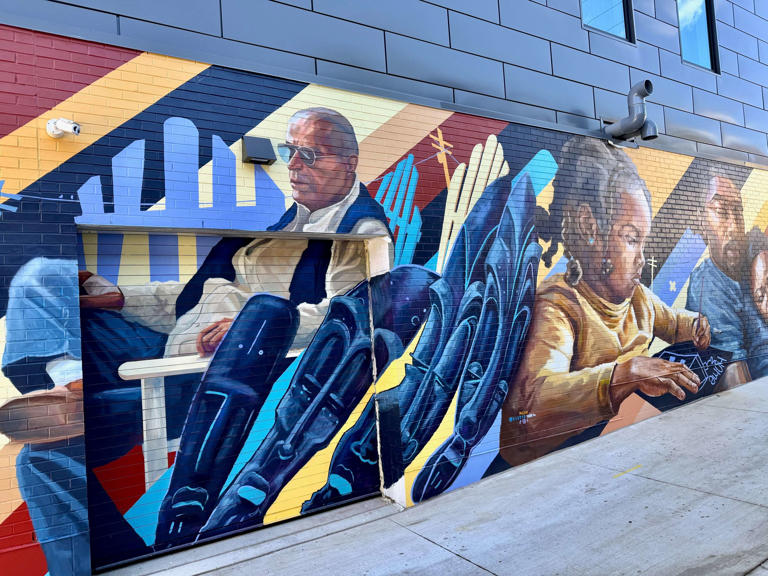 Murals transform Kerrytown corner in tribute to Ann Arbor’s Black ...
