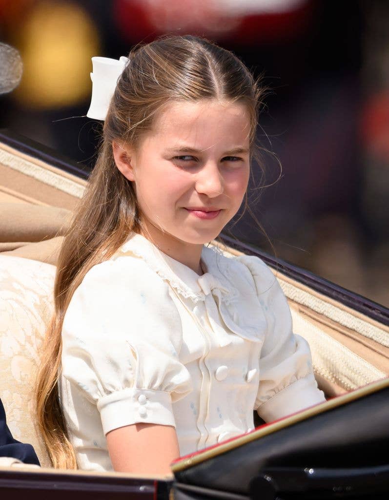 'Poised' Princess Charlotte is the real boss of the family at Trooping