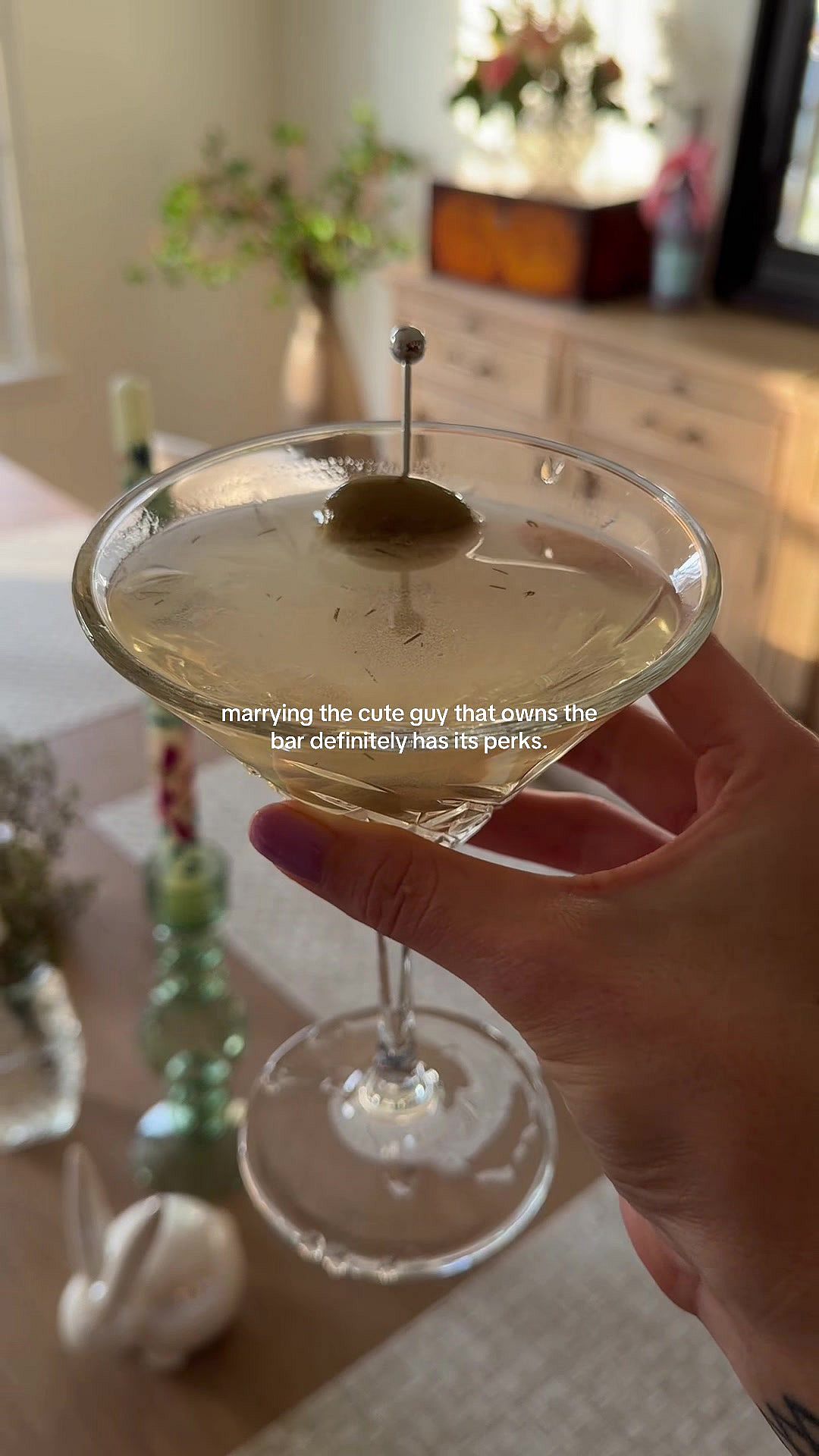 Martini Bar Perks Husband Bartender A Fun Night Behind The Counter