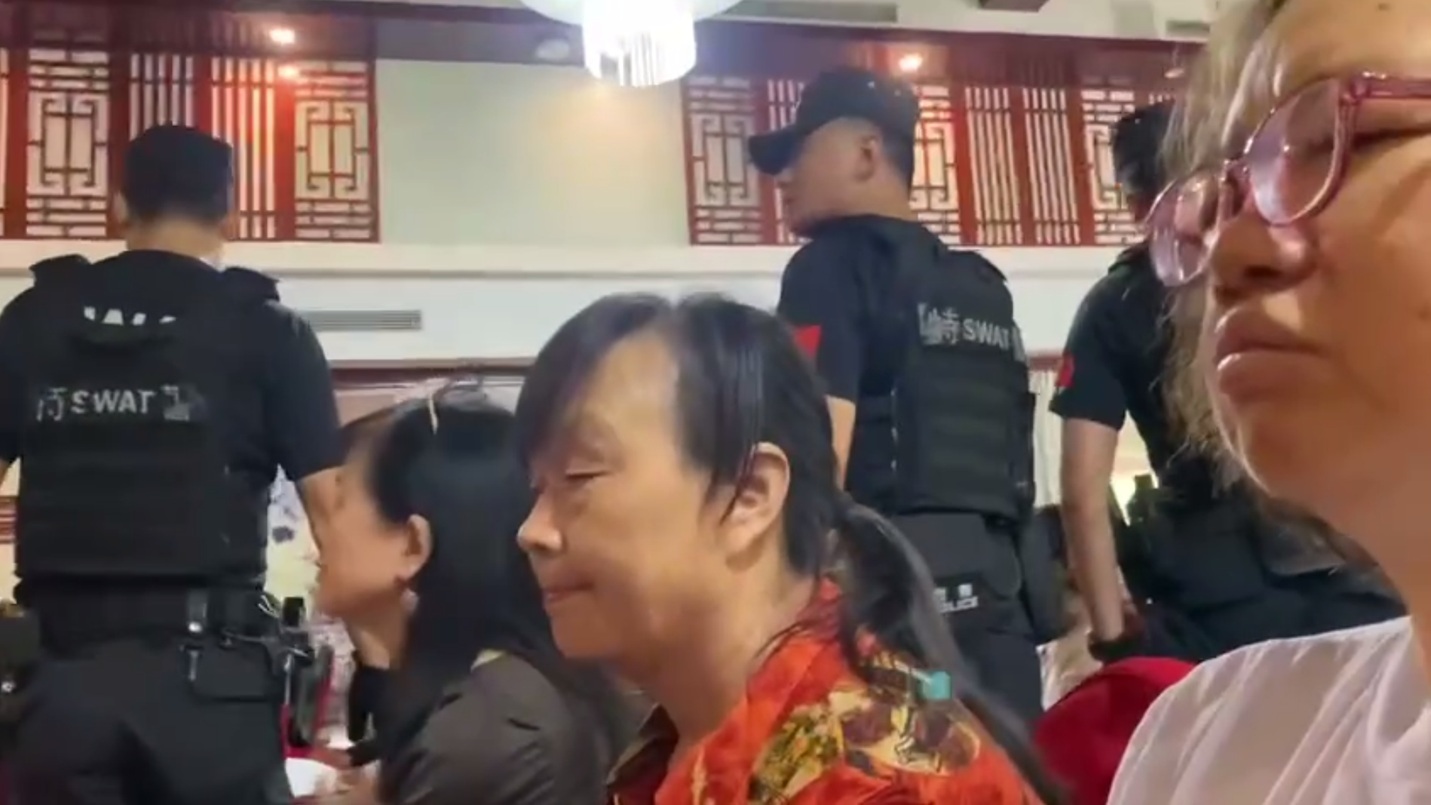 Chinese police swarm church, detain dozens in Sunday morning raid