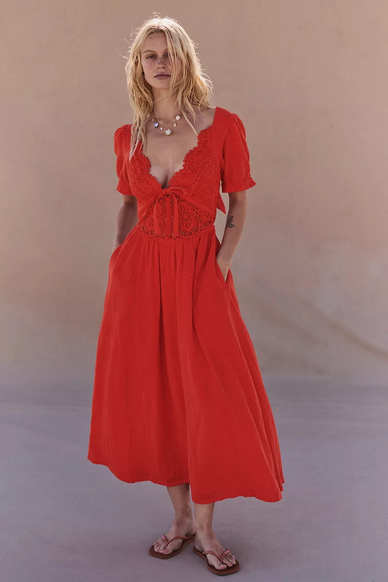 Sorry, pastels — this wedding guest dress color always wins