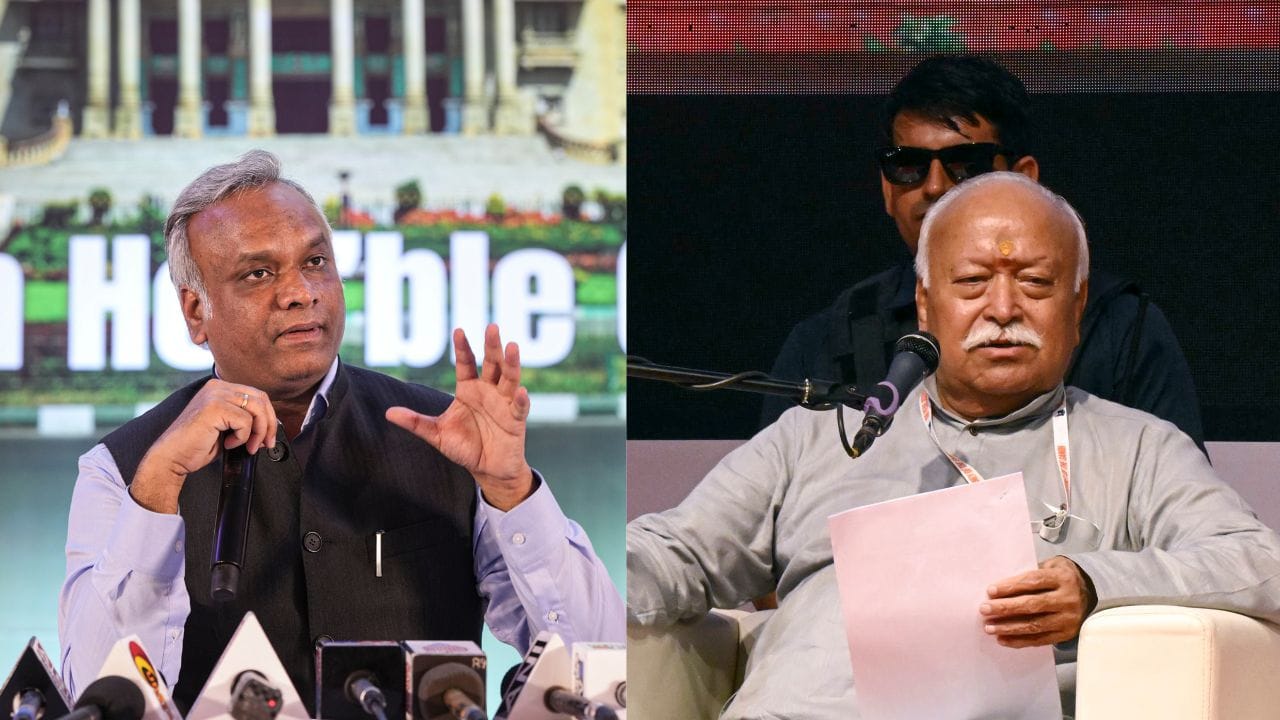 Priyank Kharge seeks clarity on RSS legal status and funding, Mohan ...