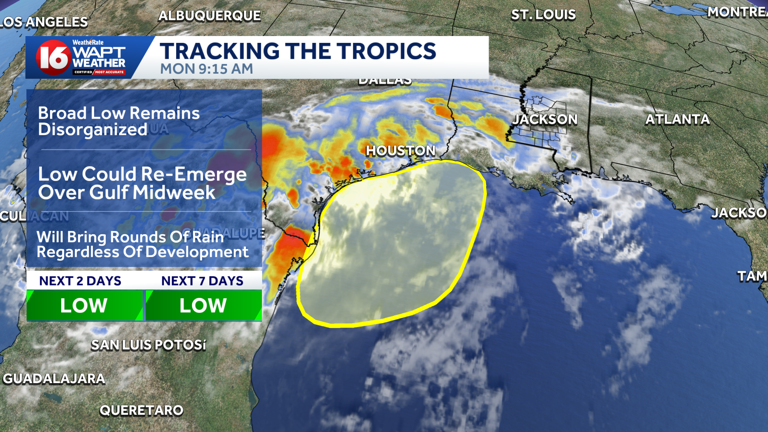 Gulf system has a 30% chance of formation in seven days