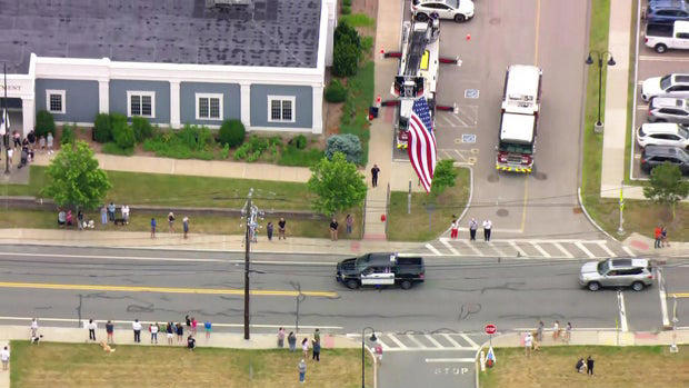 Walpole police dog who died after tragic accident honored with procession