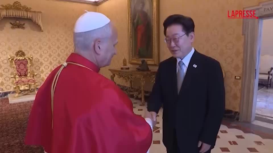 Papa Leone XIV incontra il presidente sudcoreano Lee Jae-myung