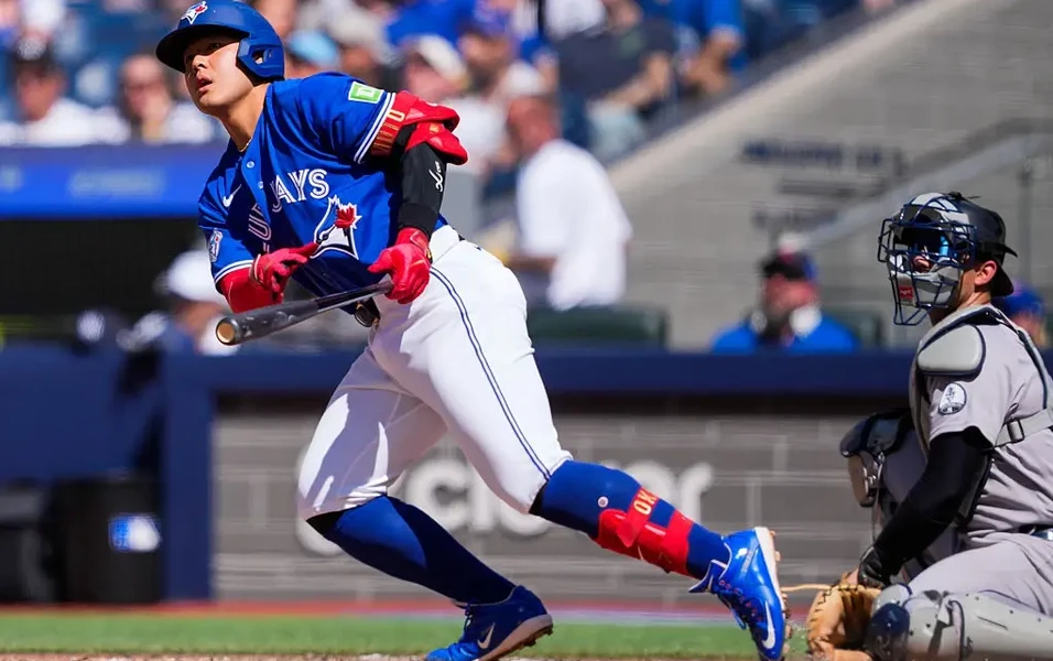 Okamoto joins rare 500 level home run club at Rogers Centre