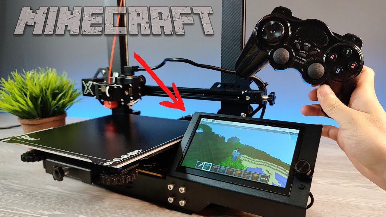 This 3D printer doubles as a playable game system