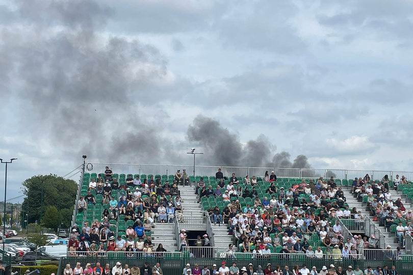 Large plumes of smoke reported as crews tackle Nottingham scrap yard blaze
