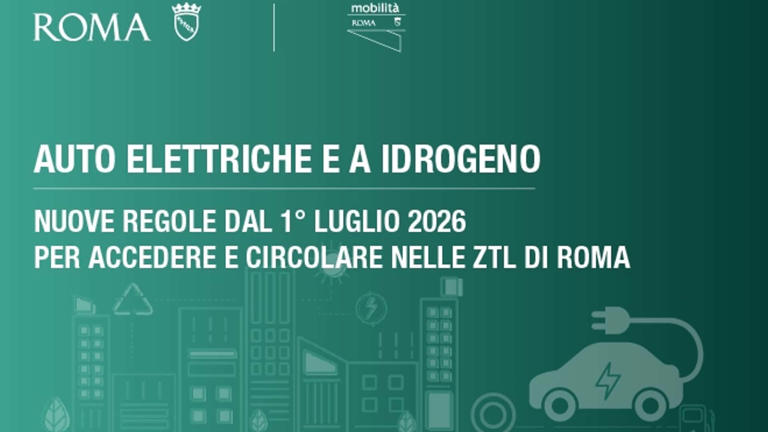 Auto elettriche: da domani si può chiedere il permesso per la ZTL di Roma