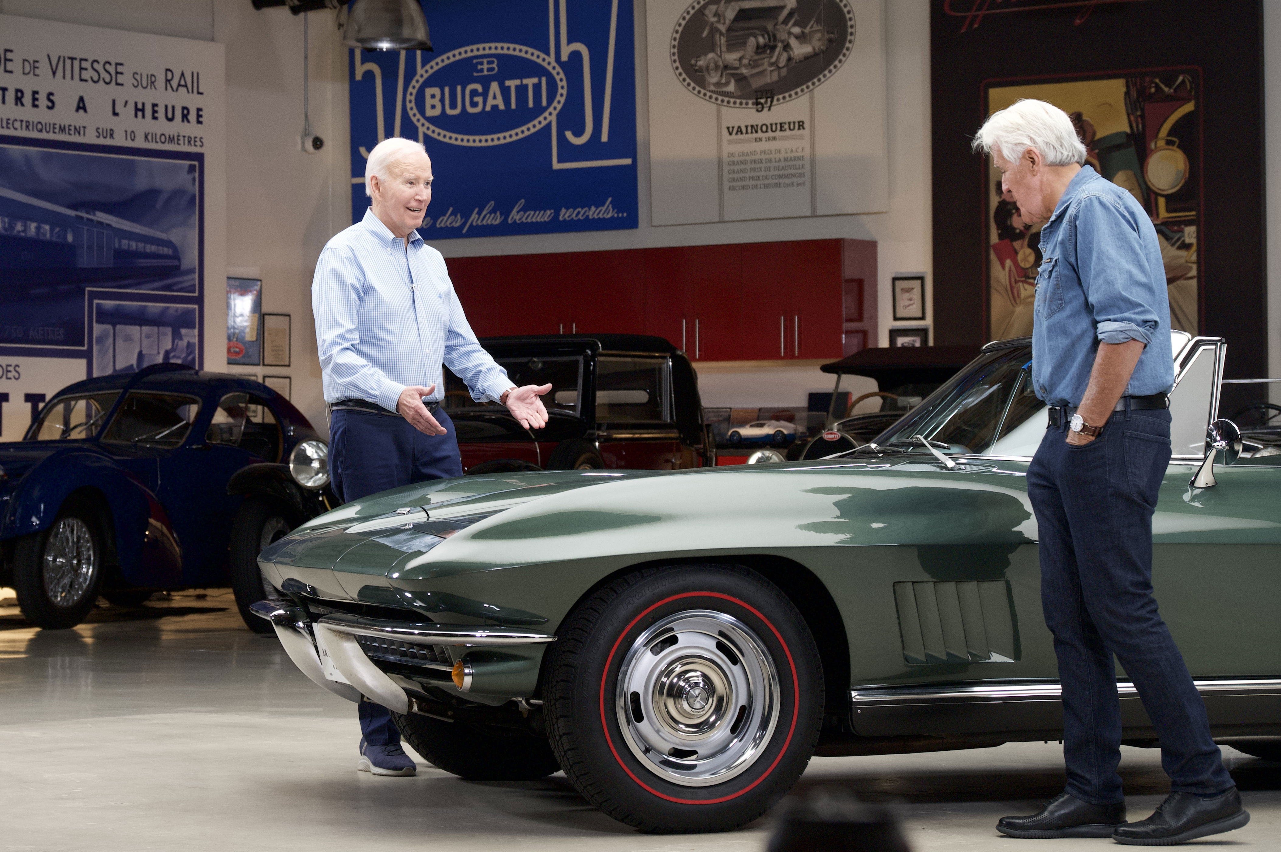 Joe Biden joins Jay Leno on ex-Tonight Show host's YouTube show (EXCL)