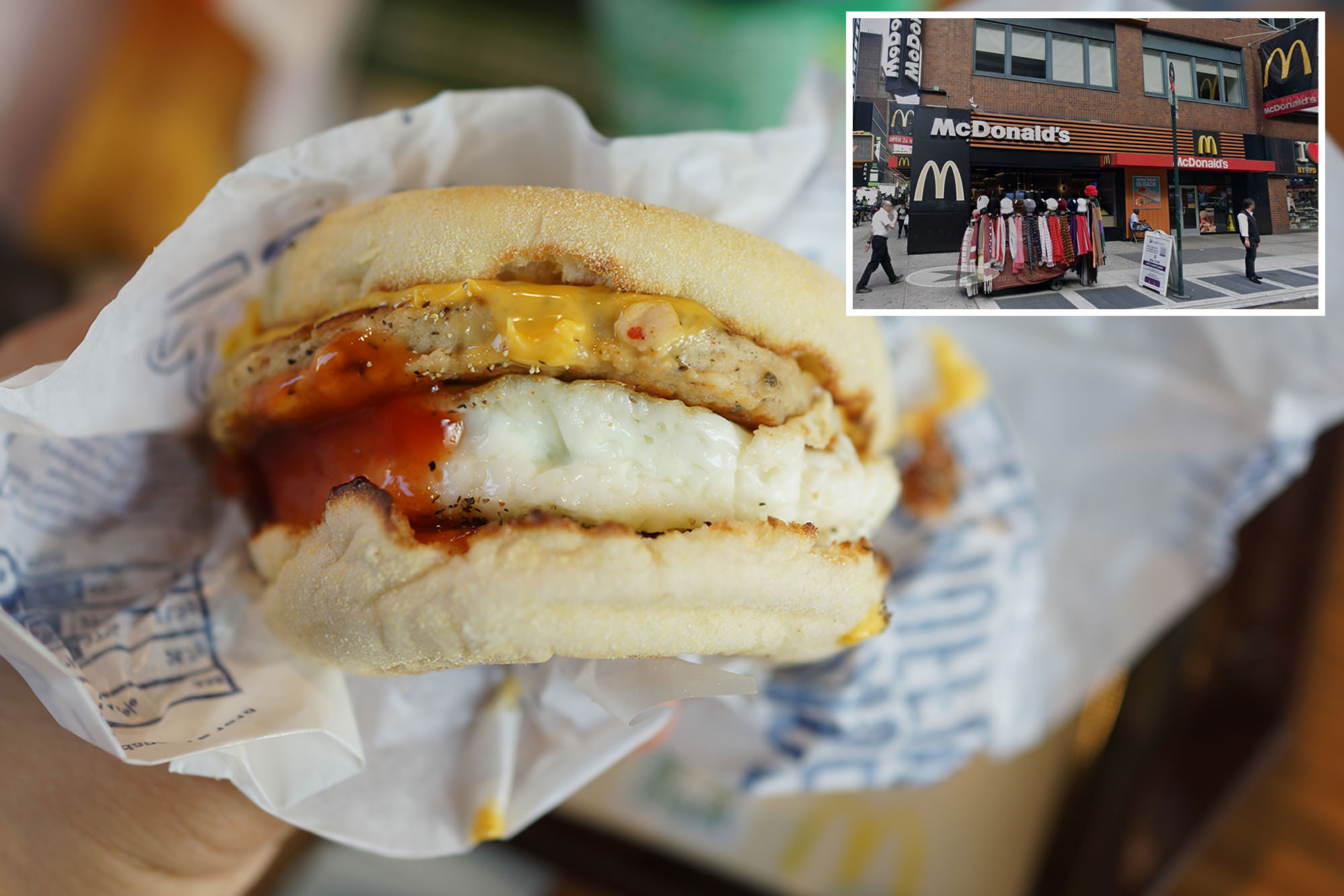 Tourist sues over ‘serious’ injuries eating McMuffin ‘wholly unfit for ...