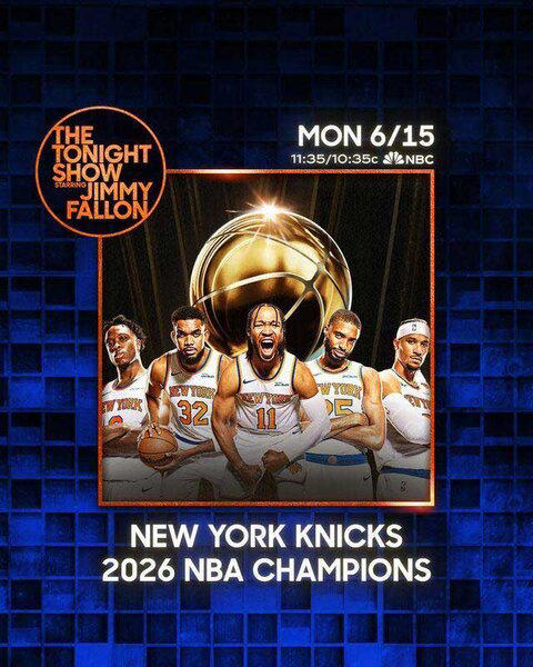 The Tonight Show Starring Jimmy Fallon guests this week: The New York ...