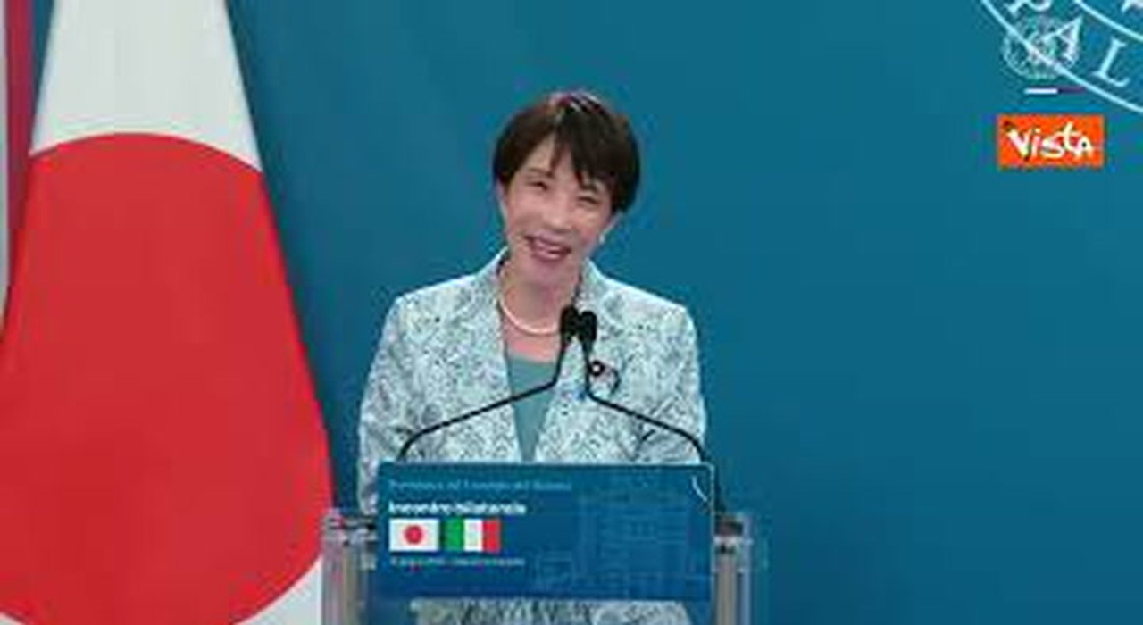 Premier giapponese Takaichi: Spero che Ponte di Messina diventi simbolo ...