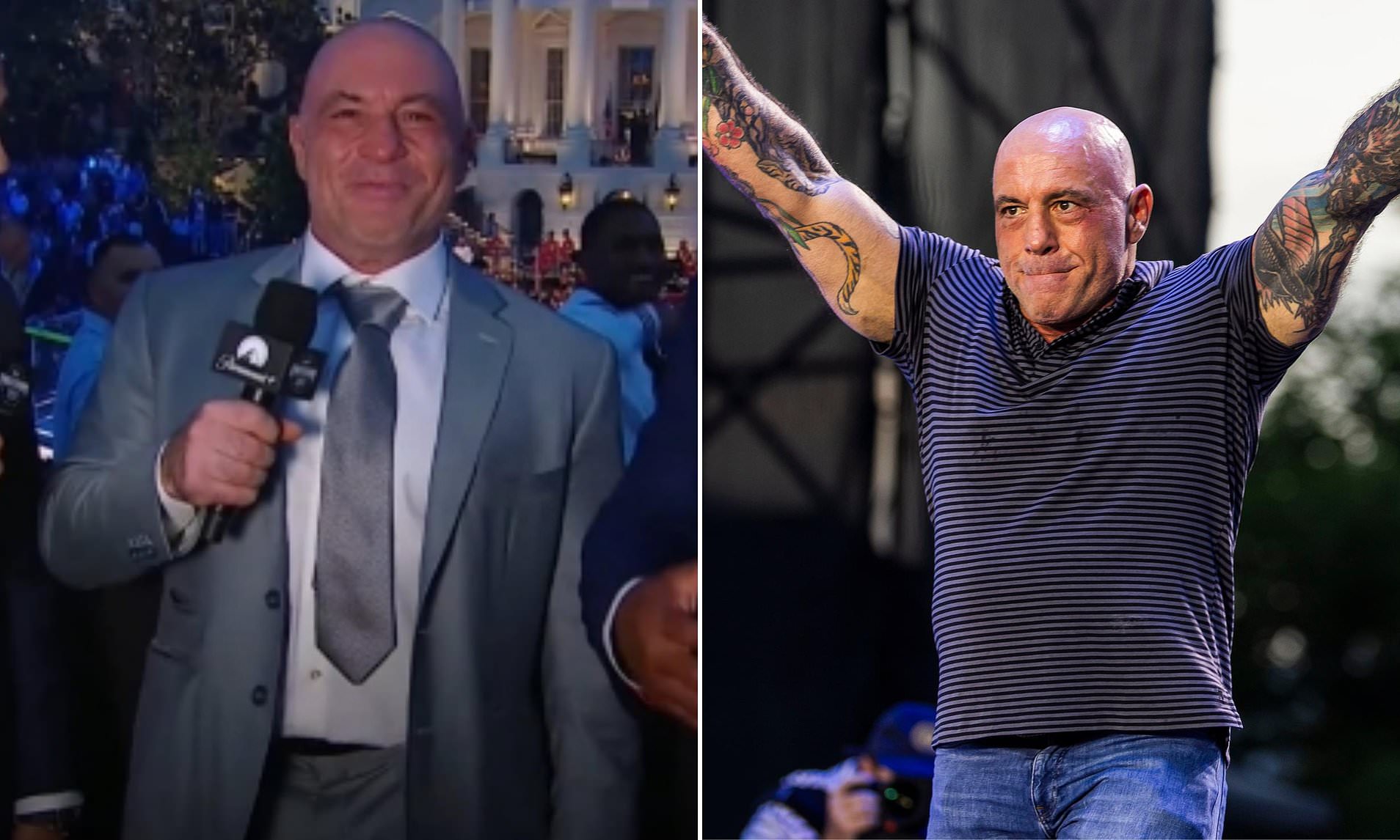 Joe Rogan brutally mocked for fashion faux pas during White House UFC event