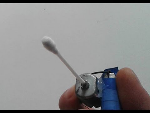 DIY mini rotary cleaner: Easy handheld tool for keyboard & electronics