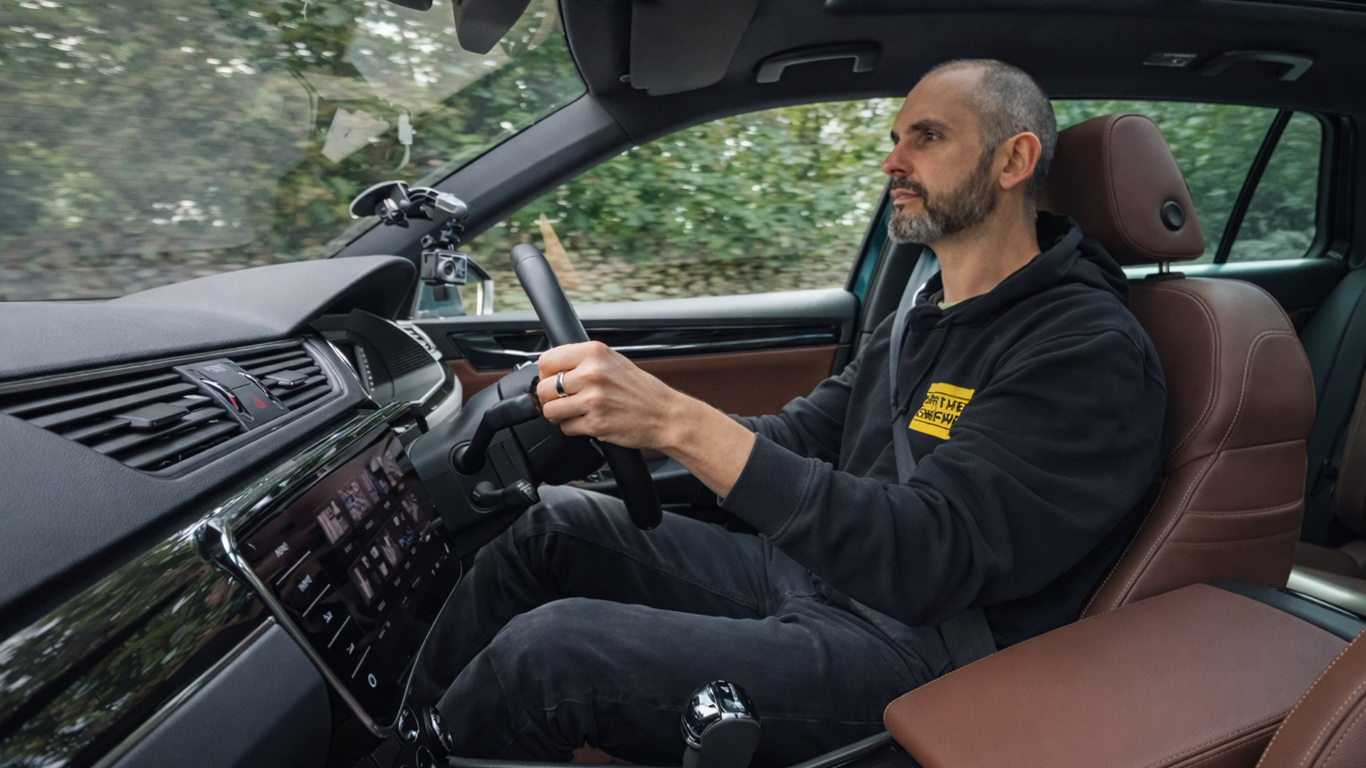 Skoda Superb shows a sporty side behind its executive character