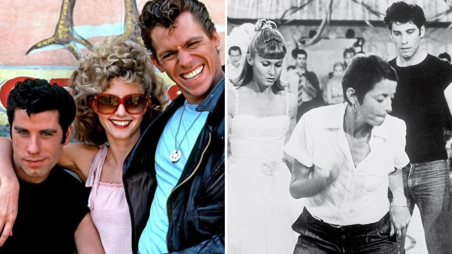 Photos of how Grease came together behind the camera