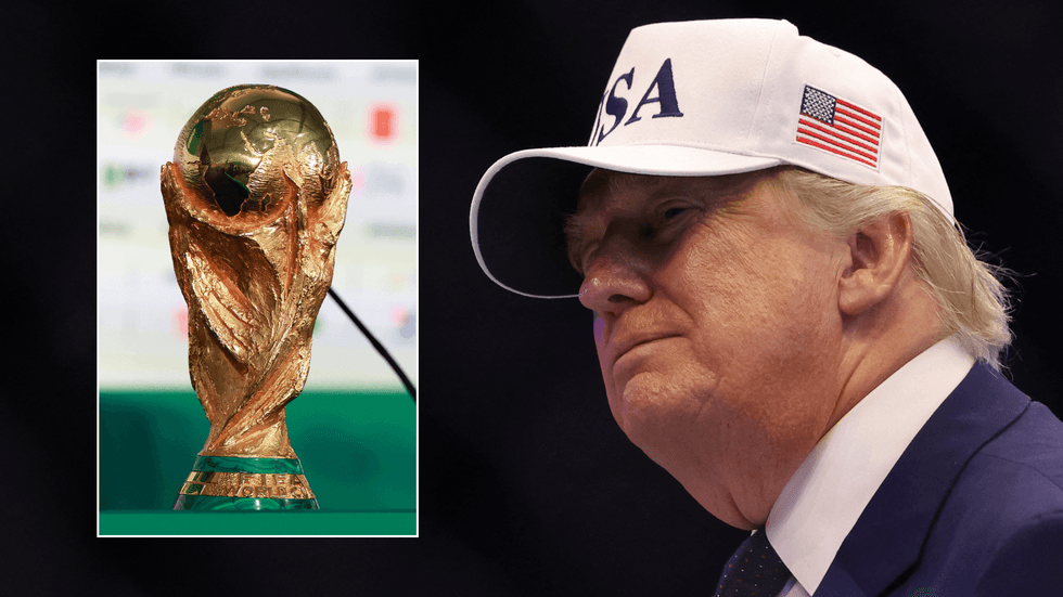 Donald Trump 'given permission' to muscle in on World Cup celebrations