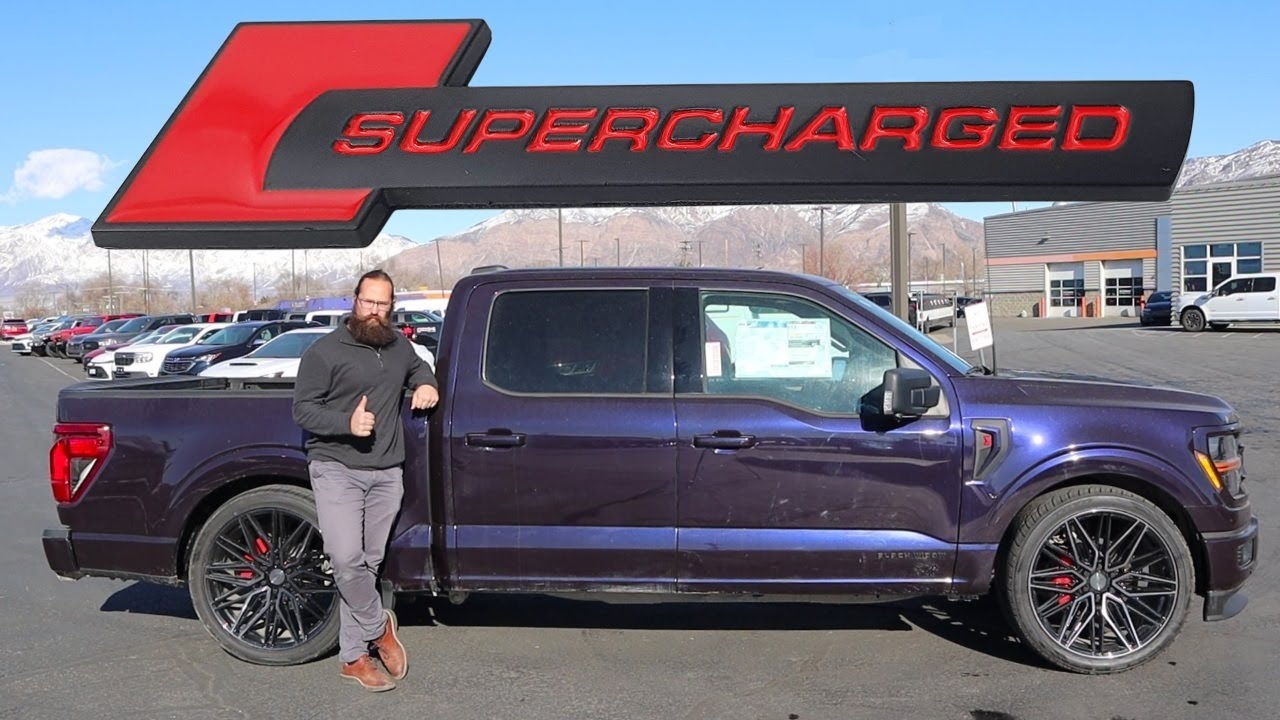This supercharged Ford will knock your socks off! (2025 Black Widow F ...
