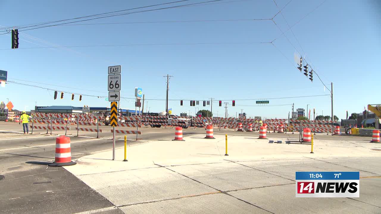 More road work begins on Burkhardt Rd. and Lloyd Expressway Monday