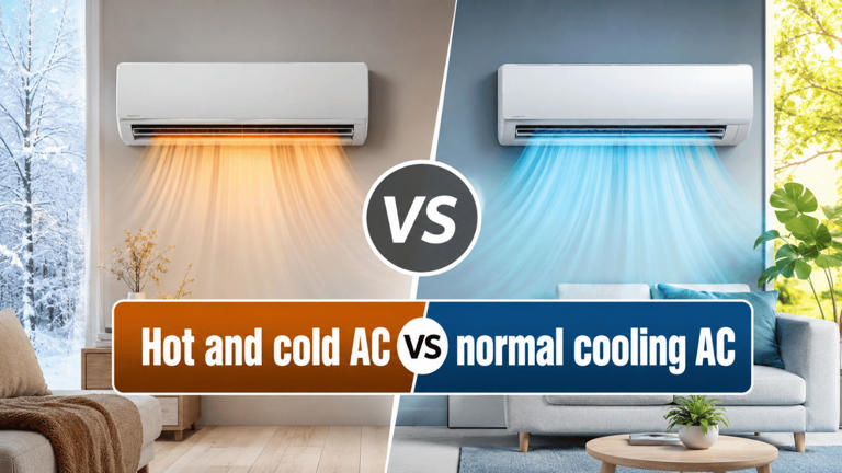Hot and cold AC vs normal cooling AC: From price to cost and cooling ...
