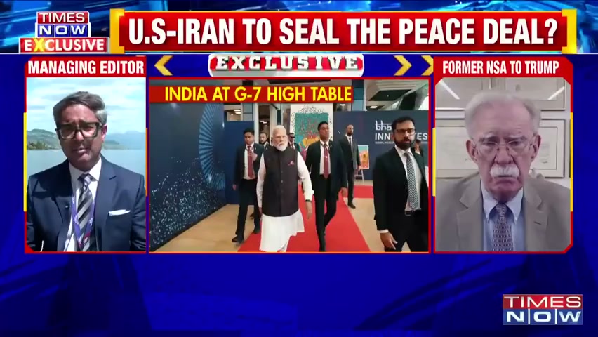 Times Now global exclusive I think imposing tariffs is probably