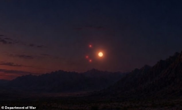 Swarms of mystery objects launched near secret US site by glowing ...