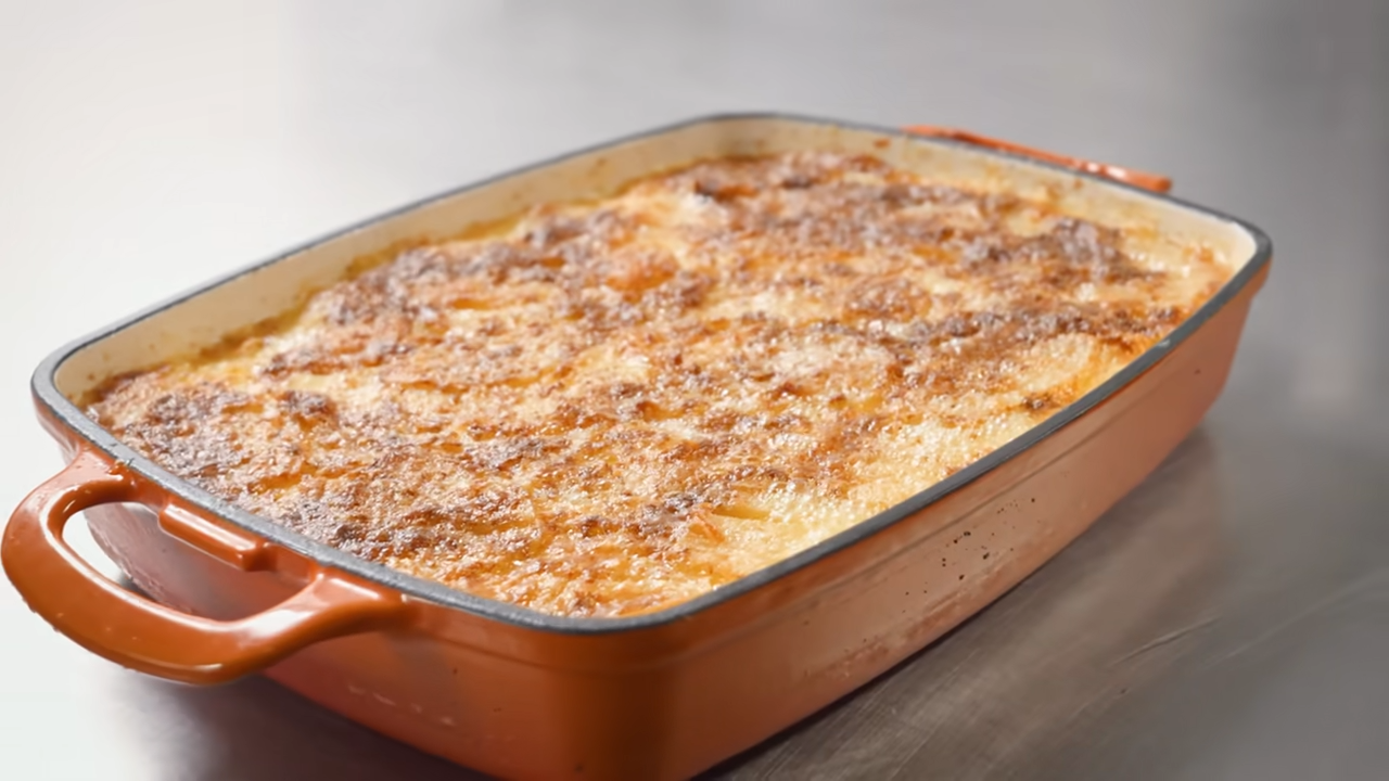 Watch how chefs make perfect dauphinoise potatoes at home