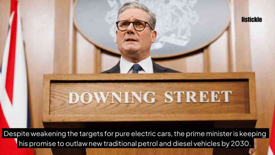 Government to water down electric vehicle sales targets over costs and ...